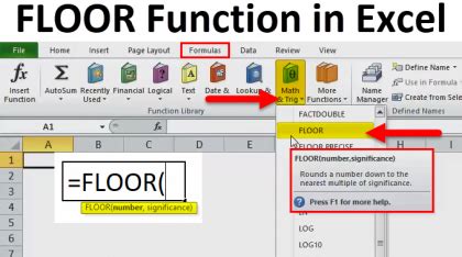 FLOOR In Excel Formula Examples How To Use FLOOR Function