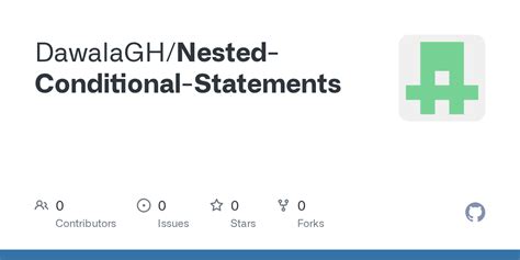 Github Dawalaghnested Conditional Statements