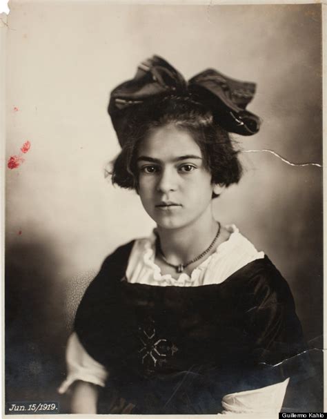 Young Frida Kahlo Already Shows Signs Of Becoming Fashionista In
