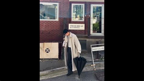 남자 코디 무드있는 실루엣 유니크한 원단감과 롱한 기장감 오버핏 맥시핏 대디핏 맥코트 남자 쇼핑몰 추천 Youtube