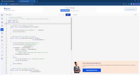 rithanya ramesh on linkedin codsoft javaprogramming atminterface