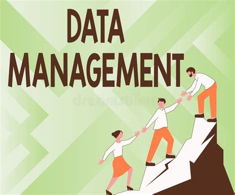Conceptual Caption Data Management Business Idea The Practice Of