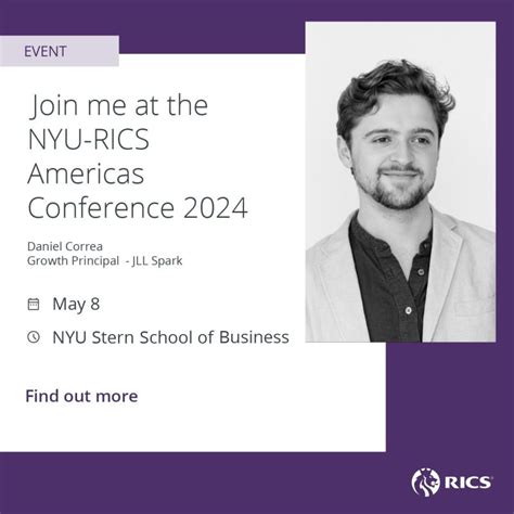 Daniel Correa On Linkedin Ill Be Joining The Stage At Nyu Stern School Of Business X Rics