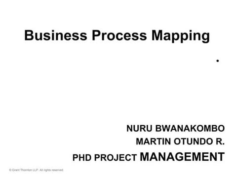 Business Process Mappingppt