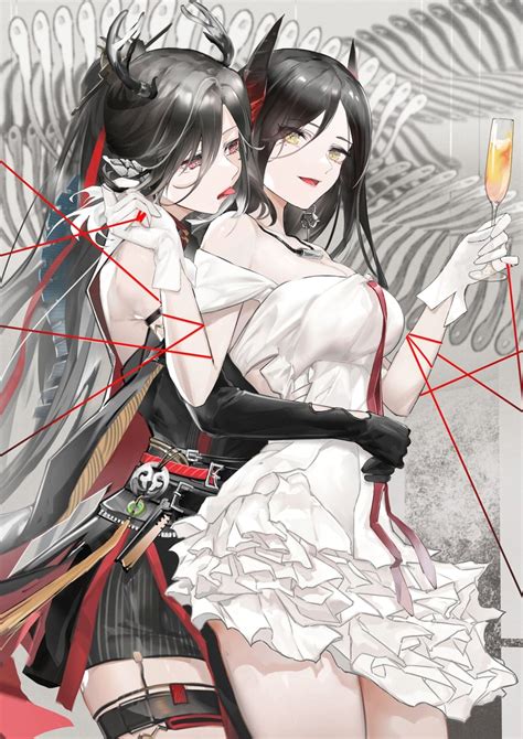 Ines And Qiubai Arknights Drawn By Huibai Bri Danbooru