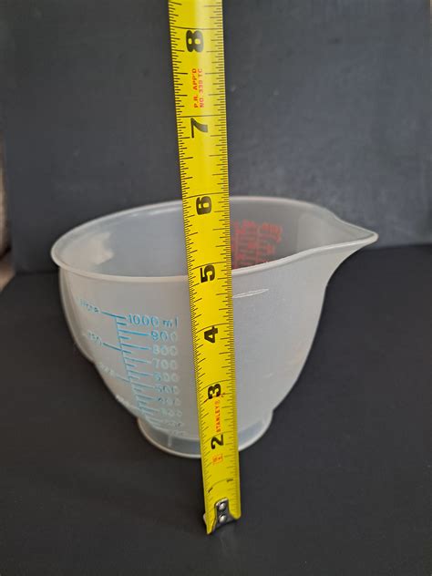 Vintage Tupperware Measuring Cup Etsy