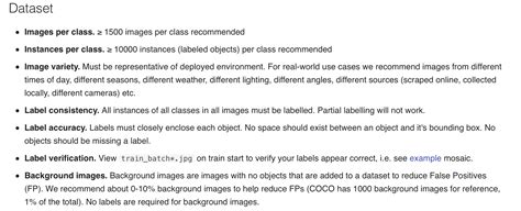 single small object detection dataset guidelines · issue 4166