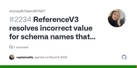 Referencev3 Resolves Incorrect Value For Schema Names That Start With · Issue 2234