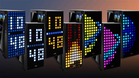 InWin Announces PC Case With 144 LED Front Panel And Built In Games