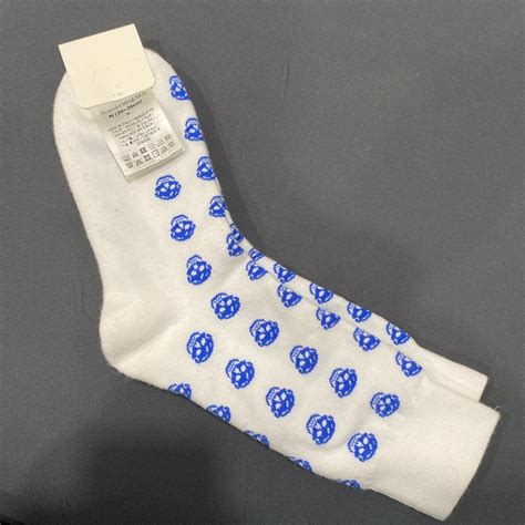 Alexander Mcqueen Skull Socks 40 Off Depop