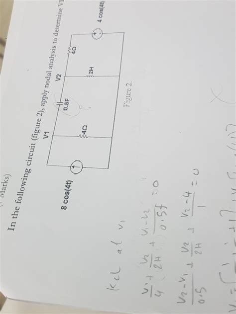 Solved Determine V1 And V2