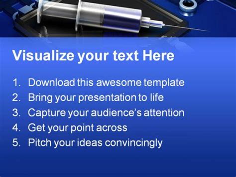 Electronic Injection Technology PowerPoint Templates And PowerPoint Backgrounds