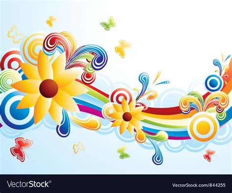 Funky Background Royalty Free Vector Image Vectorstock
