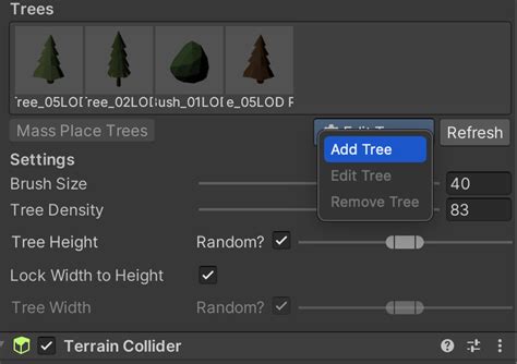 Easy Environment Design With Unity Terrains Dagon Graphics