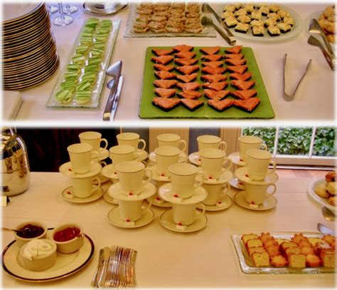 A Buffet Style Tea Party The Three Tomatoes