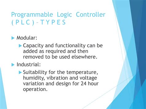 Programmable Logic Controllers Pptx