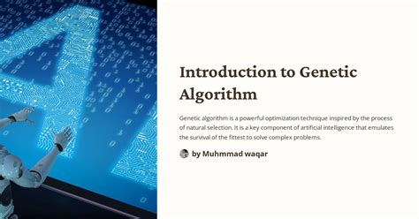 Introduction To Genetic Algorithm