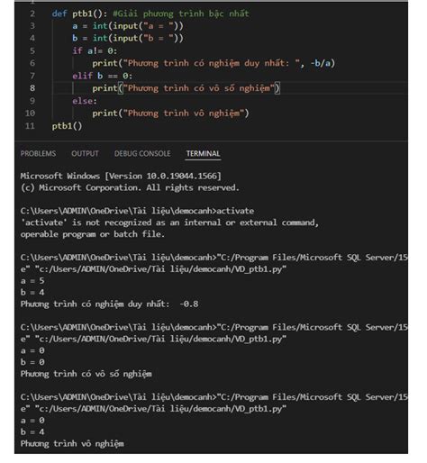 Gi I Ph Ng Tr Nh B C M T N B Ng Python T C B N N N Ng Cao