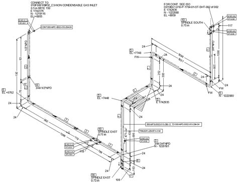 Stress Pipeline Layout Plan Design Autocad Dwg File Cadbull