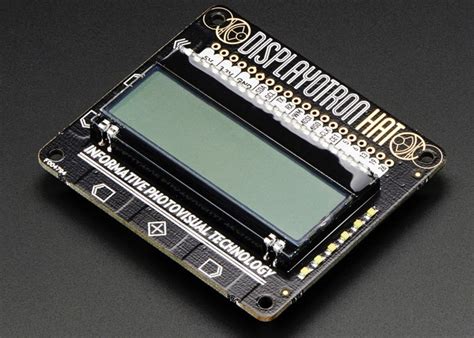 Pimoroni Display O Tron Hat Lands At Adafruit For 27 95