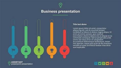 creating a visually engaging bar chart with vibrant colors powerpoint