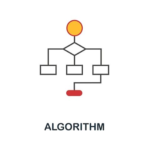 minimalist flowchart depicting the essence of algorithm concepts