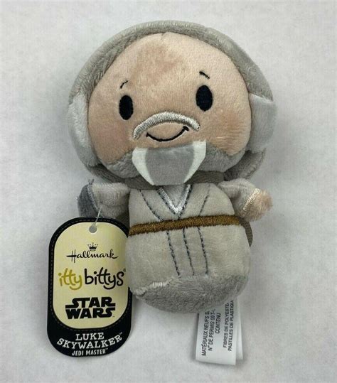 Hallmark Itty Bittys Star Wars Luke Skywalker Jedi Master Us Edition