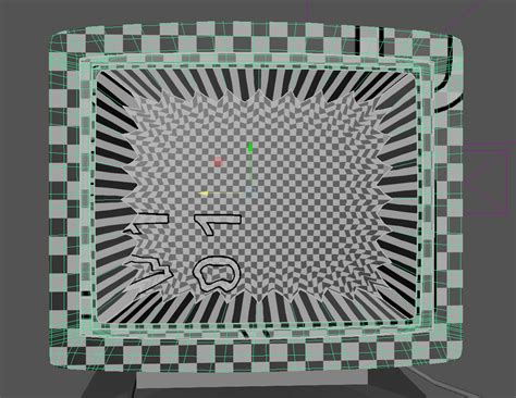 Could Someone Help Me Fix My Uvs For My Monitor Ive Been Modelling