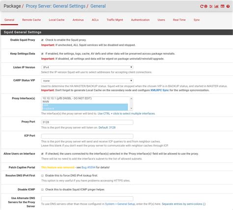 Squid Squidguard Lightsquid And Clam Av In Pfsense Part I Lbt