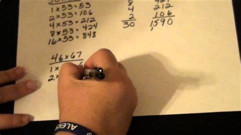 Egyptian Multiplication Youtube