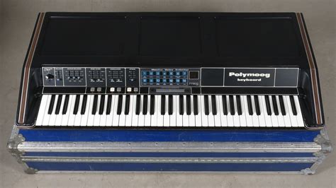 Matrixsynth Moog Polymoog Keyboard Model 280a Polypedal Controller Stand Case Manual