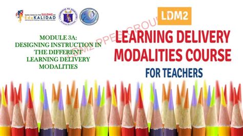 Learning Delivery Modalities Course 2 Pdf