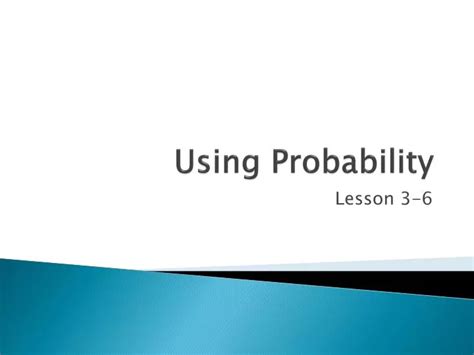 PPT Understanding Probability Independent Vs Dependent Events PowerPoint Presentation ID