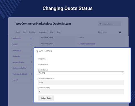 Wordpress Woocommerce Marketplace Quote System Plugin By Webkul Codecanyon