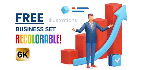 Free 3d Business Illustrations For Figma Unique Visual Assets For Startup Tech And Marketing