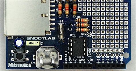 A Review Of Snootlabs Memoire Arduino Shield Products And Services Arduino Forum