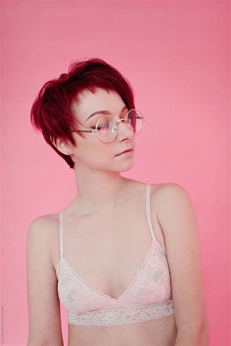 Portrait Of Young Redhead Female By Stocksy Contributor Serge