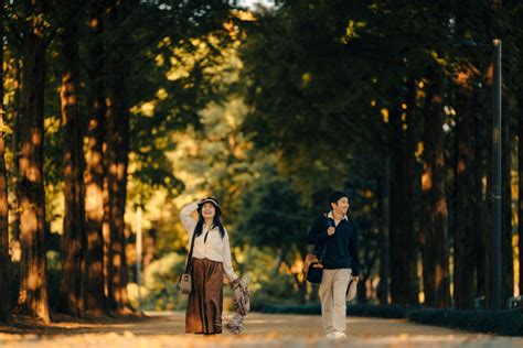 Iya And Mike Seoul South Korea Pre Wedding Oak St Studios