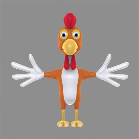 Cool Cartoon Cock 3d Max