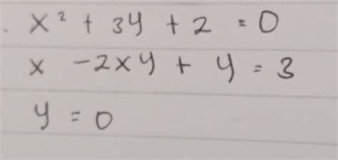 X 3y 2 0 X 2xy Y 3 Y 0
