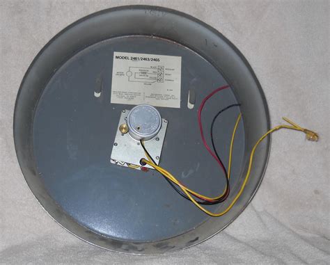 Retro Rauland Wired Synchronized Analog Clock Model 2461 1839559257