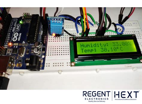 How To Make A Weather Station With Dht11 Temperature And Humidity Sensor And Arduino Uno Regent