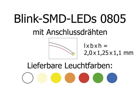 Blink Leds Tams Elektronik