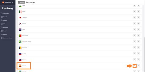 Editing Words In Any Language Invoicely