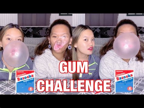 Double Bubble Gum Blowing Contest