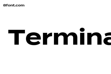 Termina W05 Bold Free Font Download