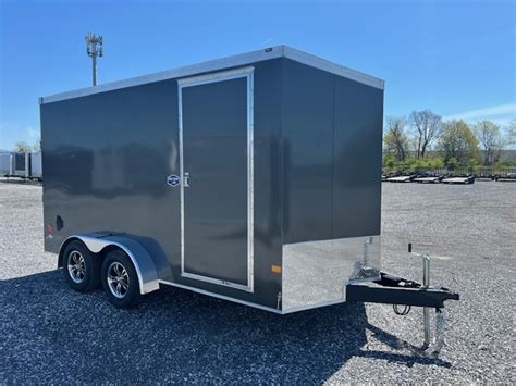 American Hauler 7 X 14 Enclosed V Nose Cargo Trailer
