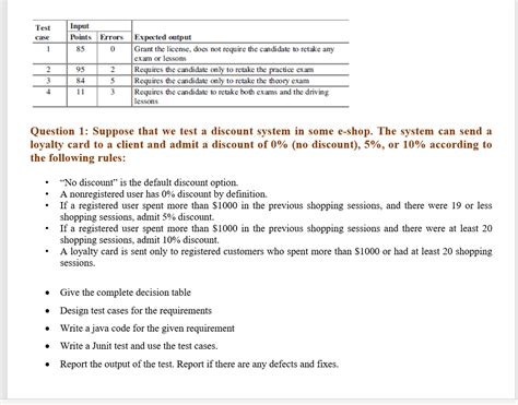 Solved Using The Following Scenario As An Example Give The