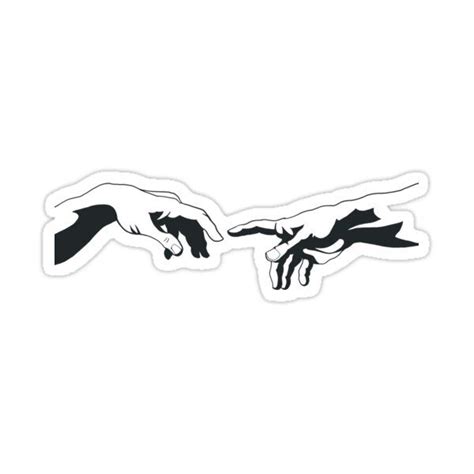 The Creation Of Adam Sticker