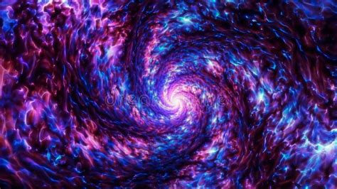Swirling Cosmic Vortex In Vibrant Colors Abstract Energy Concept Stock Video Video Of Space